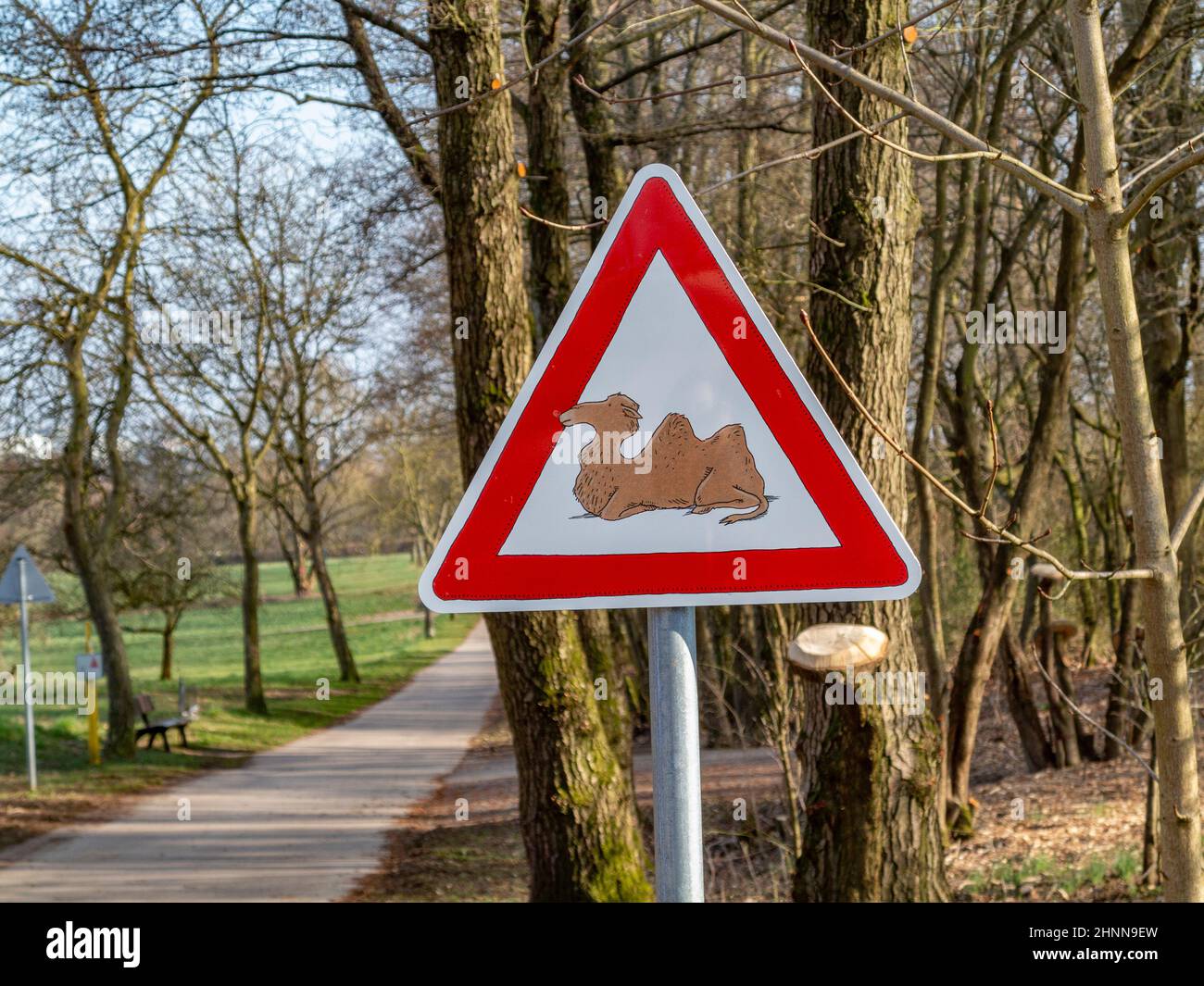 Funny crossing sign hi-res stock photography and images - Alamy