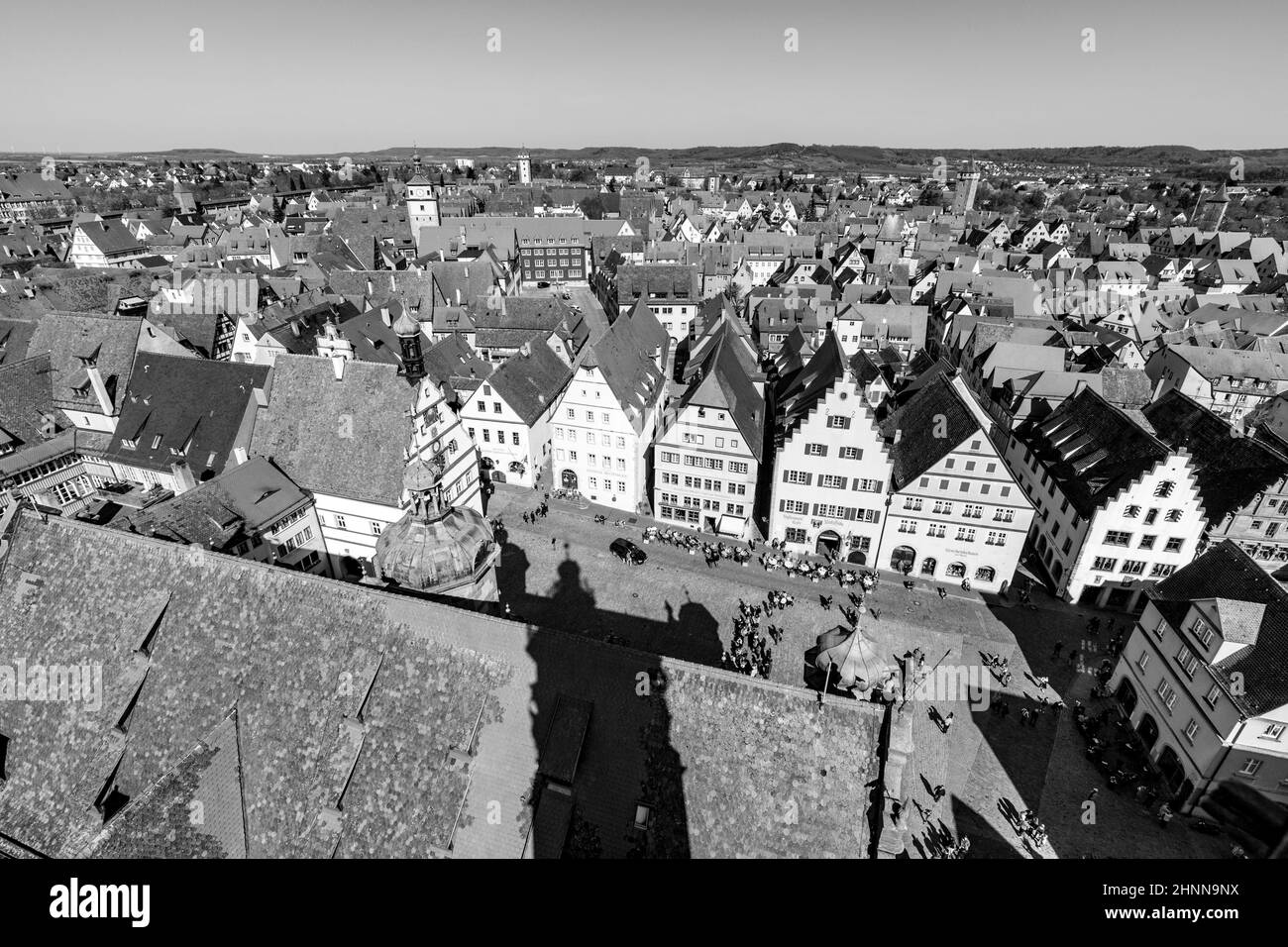 Germany bavarian town Black and White Stock Photos & Images - Alamy