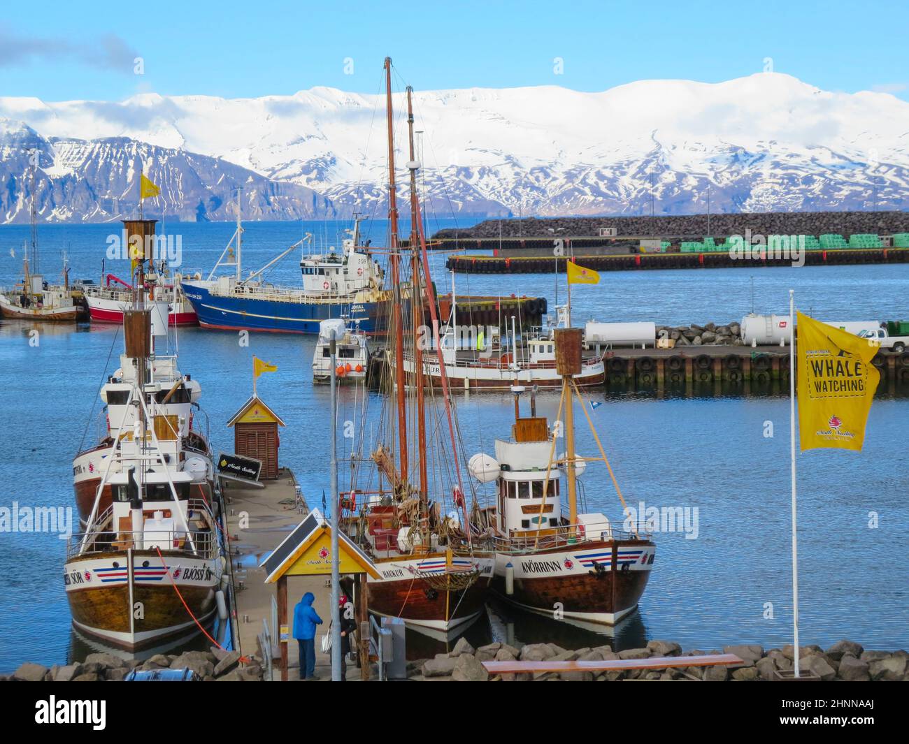 Whale watching center hi-res stock photography and images - Alamy