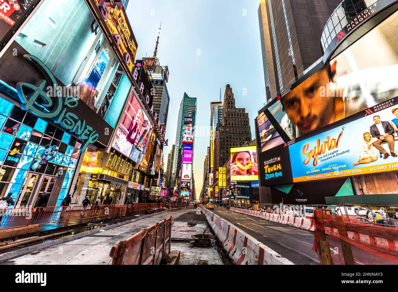 Times Square, featured with Broadway Theaters and huge number of LED ...