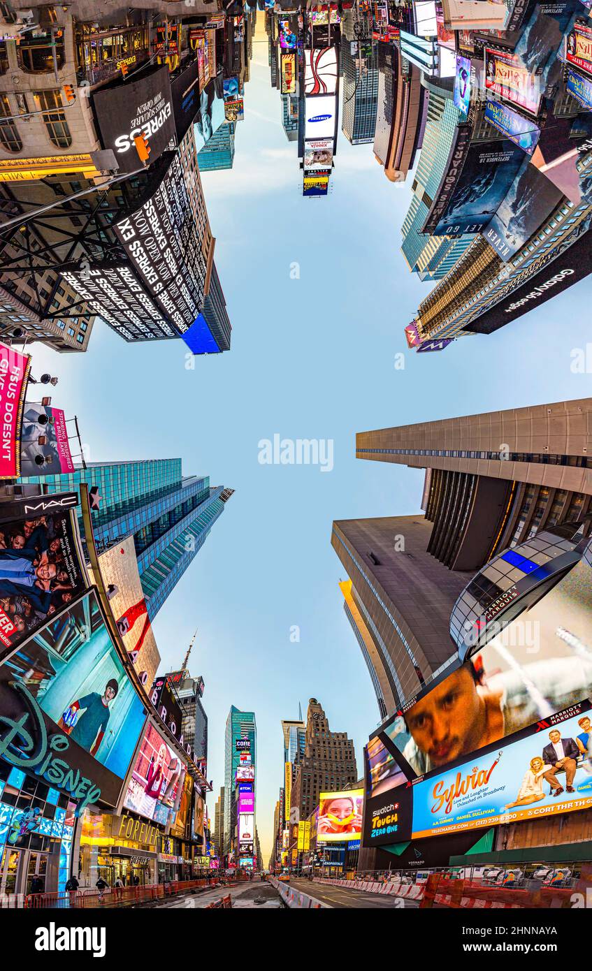 Times Square, featured with Broadway Theaters and huge number of LED ...