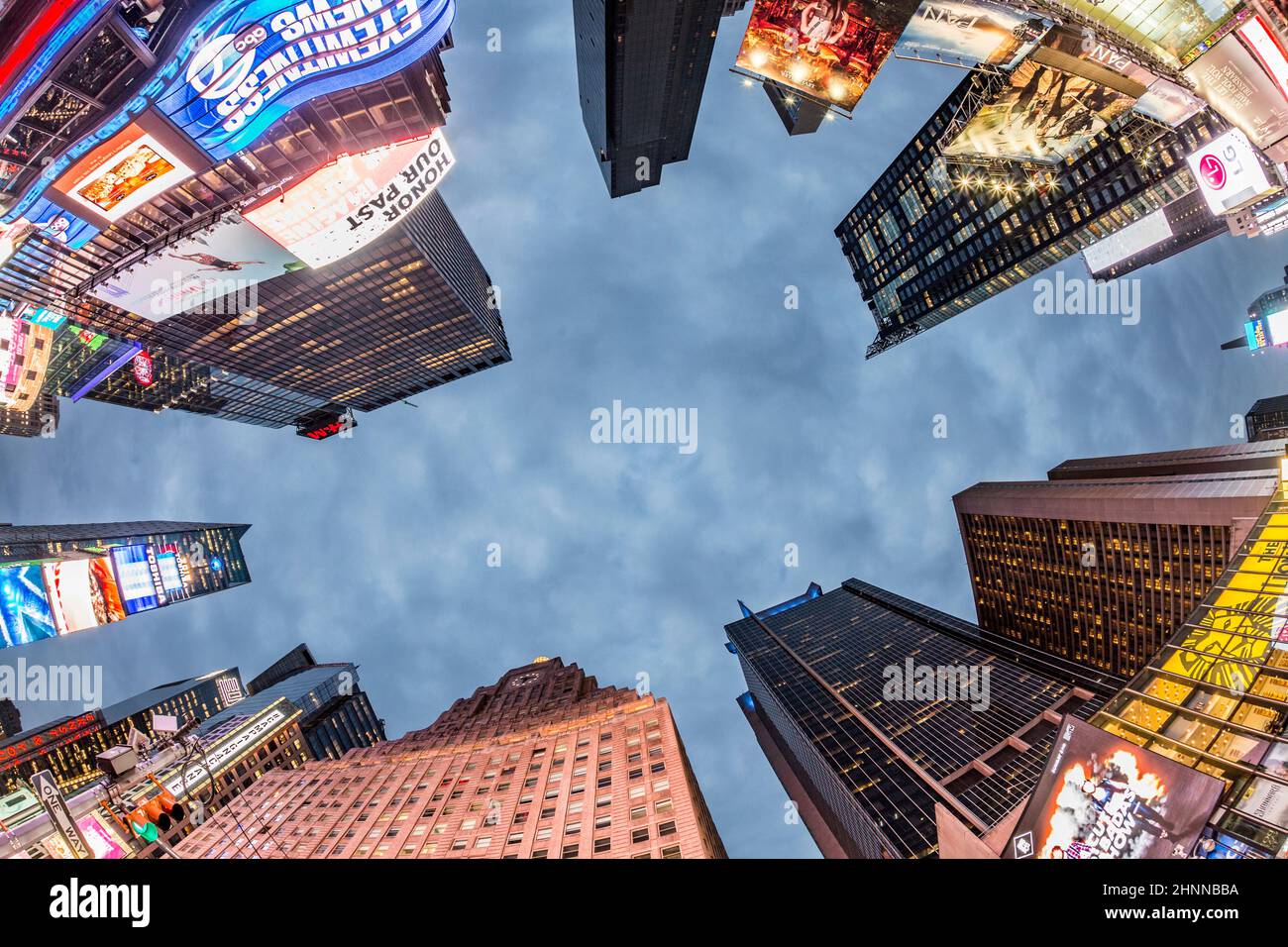 Times Square, featured with Broadway Theaters and huge number of LED ...