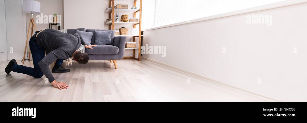 Sofa and searching lost remote control hi-res stock photography and ...