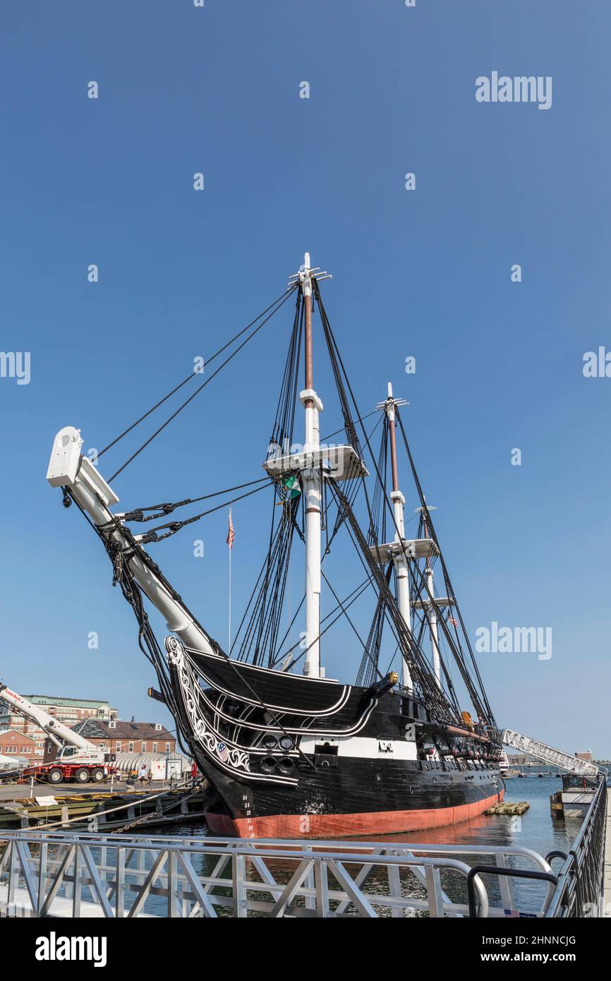 American frigate uss constitution hi-res stock photography and images ...