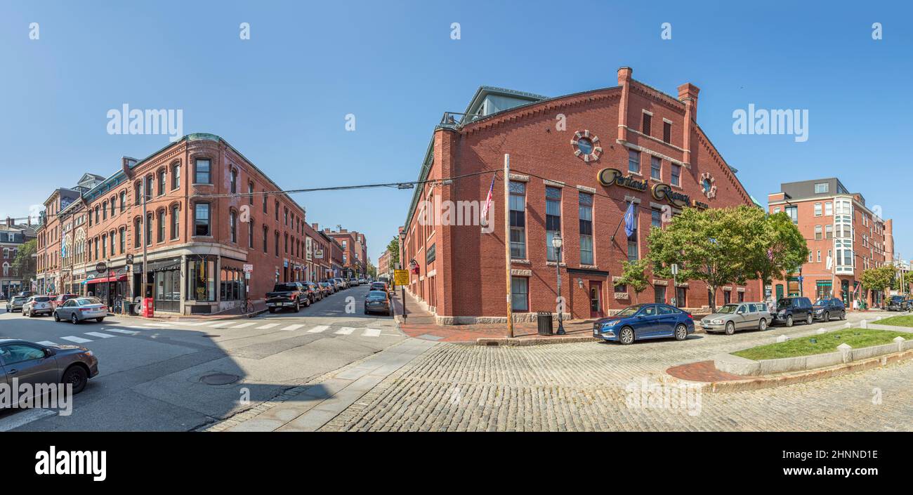 Portland old town hi-res stock photography and images - Alamy