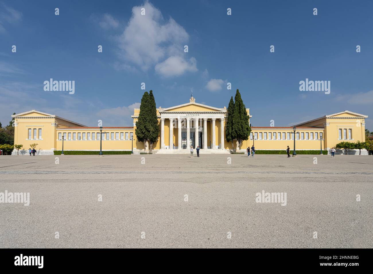 the Zappeion building in Athens, Greece Stock Photo - Alamy