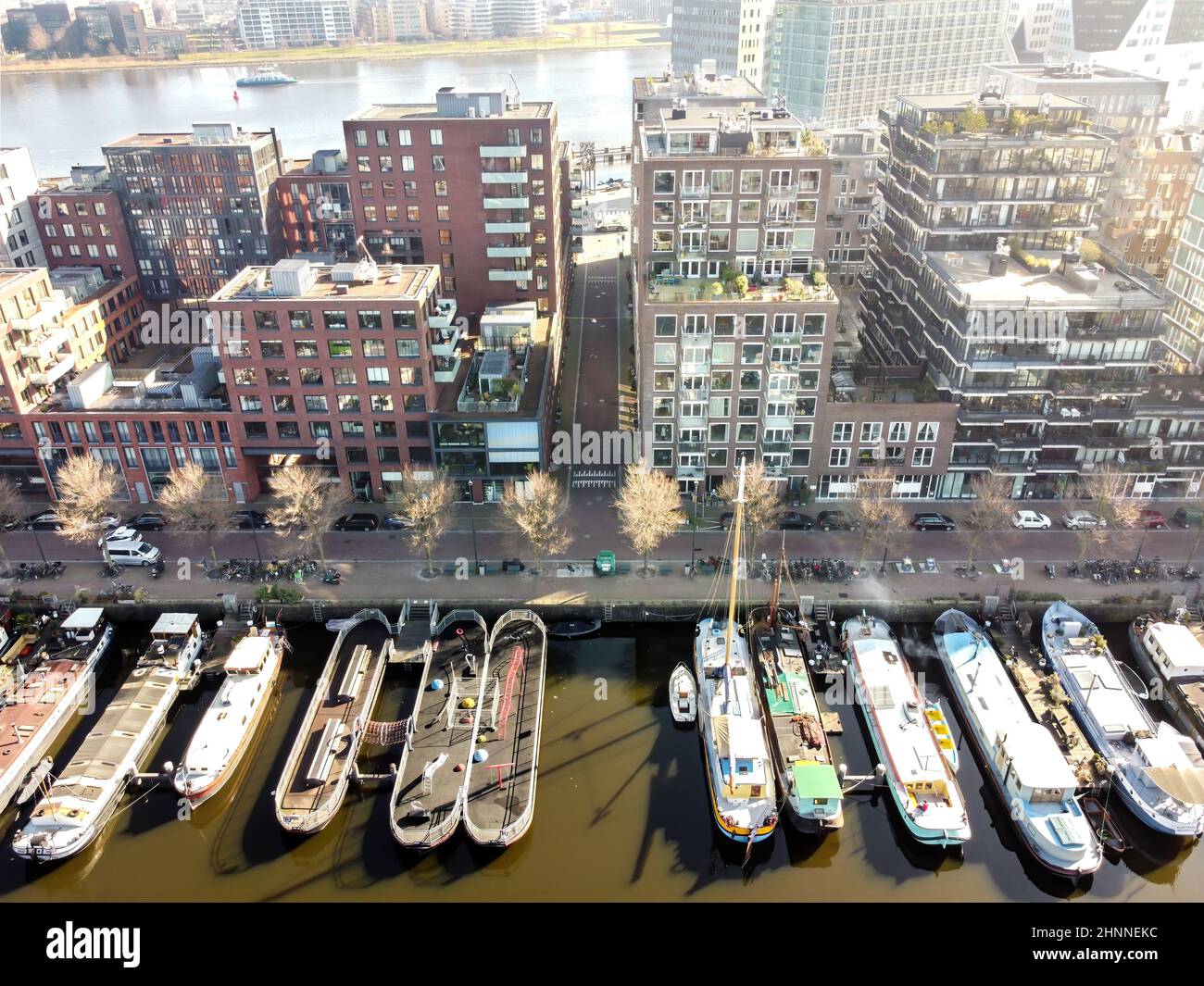 Urban development of Amsterdam, The Netherlands Stock Photo - Alamy