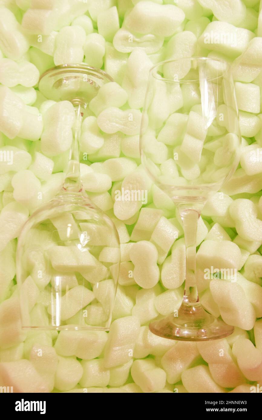 Styrofoam granular packaging filler for parcels, Protective Packaging ...