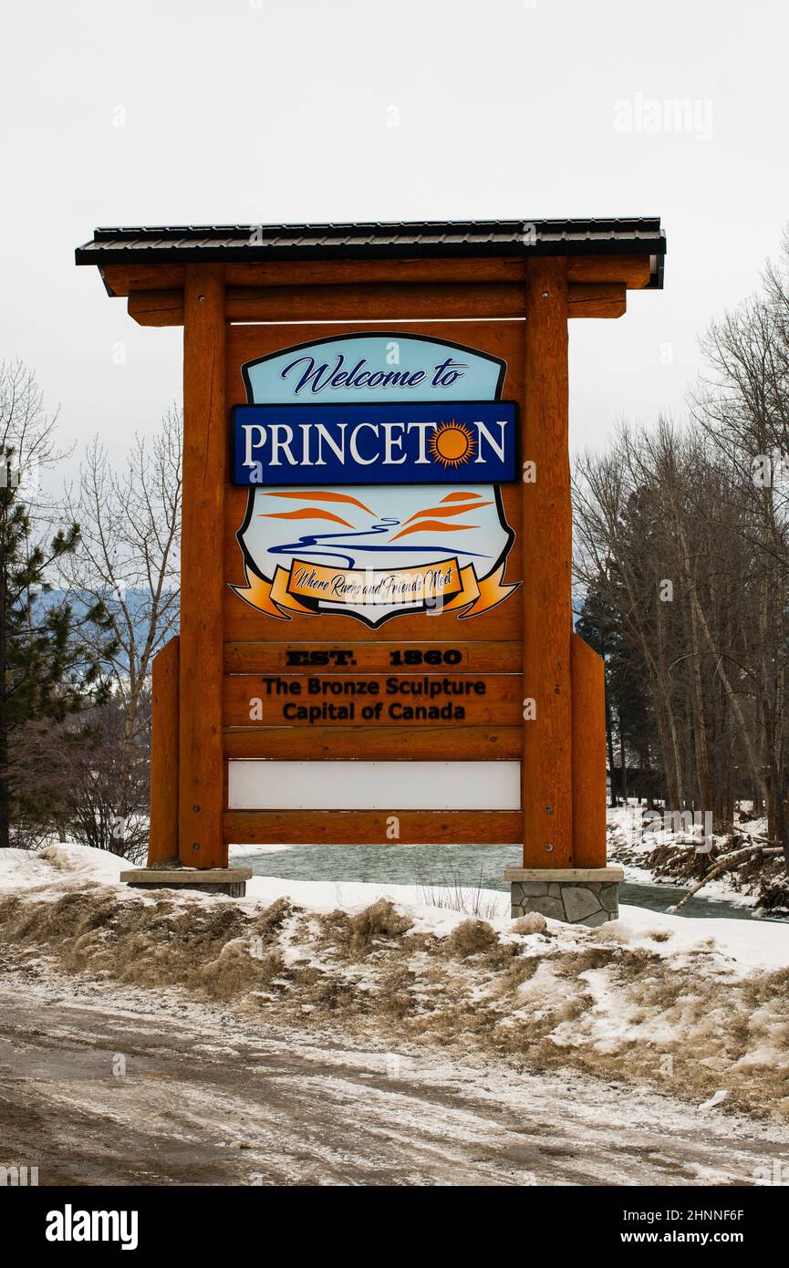 Princeton bc canada hi-res stock photography and images - Alamy