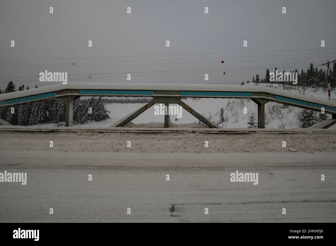 The yukon river bridge hi-res stock photography and images - Alamy