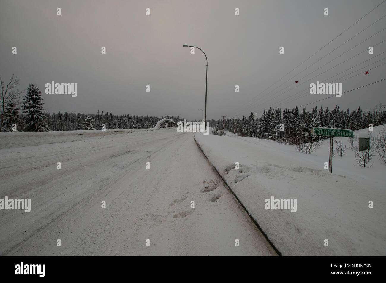 Takhini River, Yukon, Canada Stock Photo - Alamy
