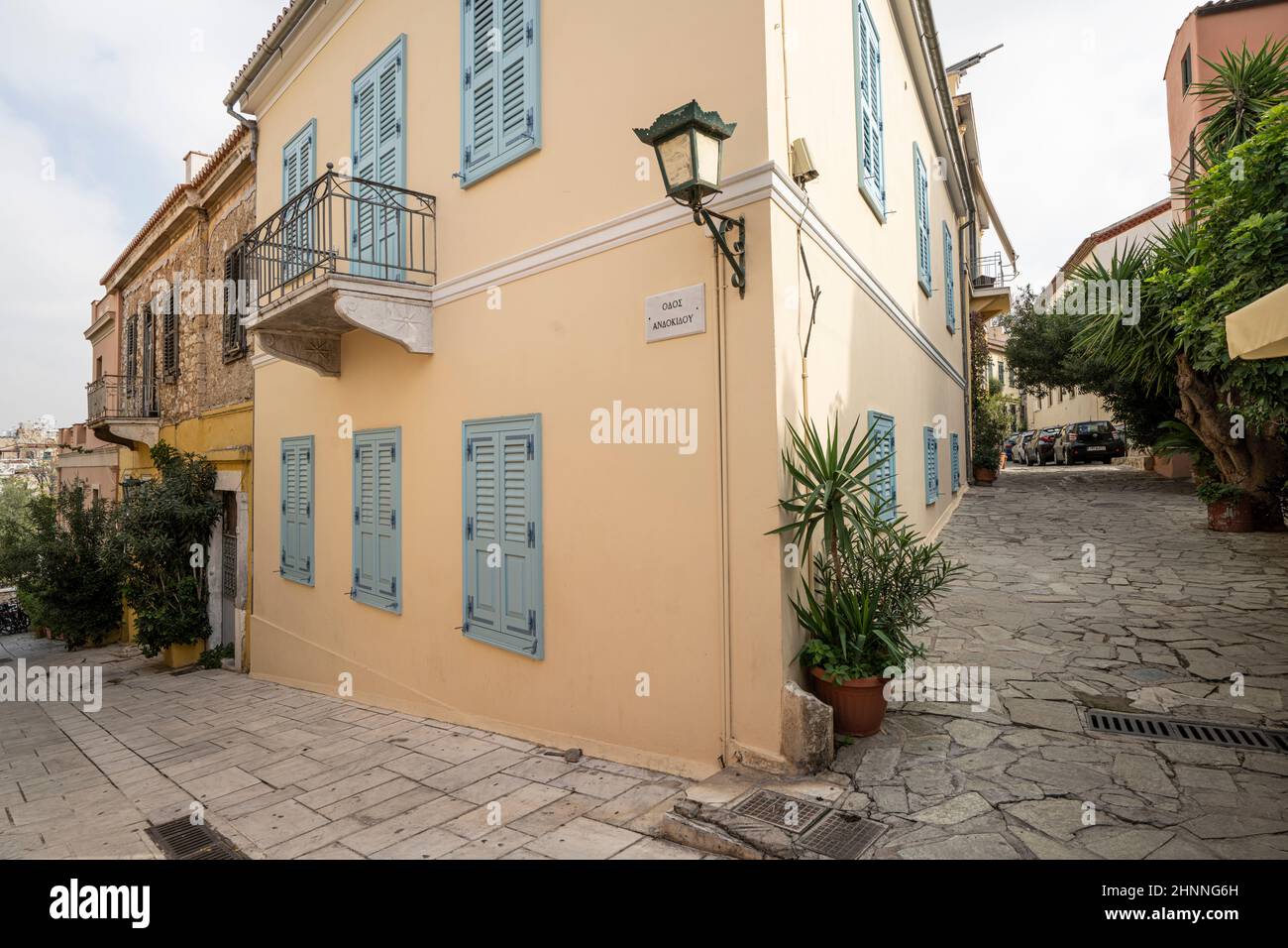 Streets of Athens, Greece Stock Photo - Alamy