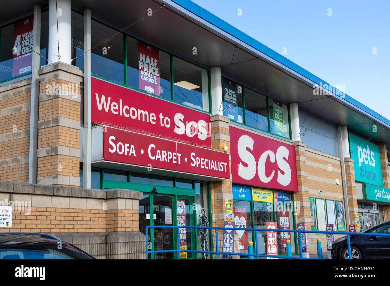 Scs furniture shop store