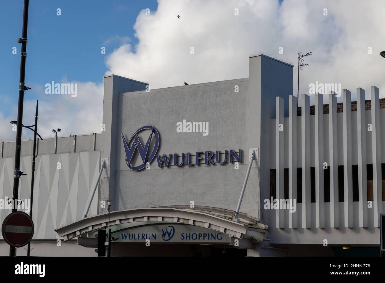 External view of the Wulfrun Centre in Wolverhamtpon Stock Photo - Alamy