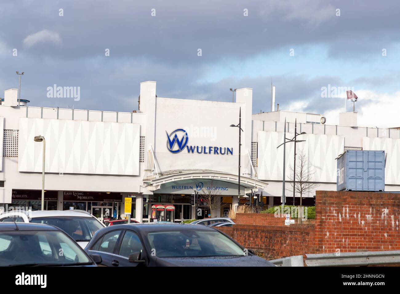 External view of the Wulfrun Centre in Wolverhamtpon Stock Photo - Alamy