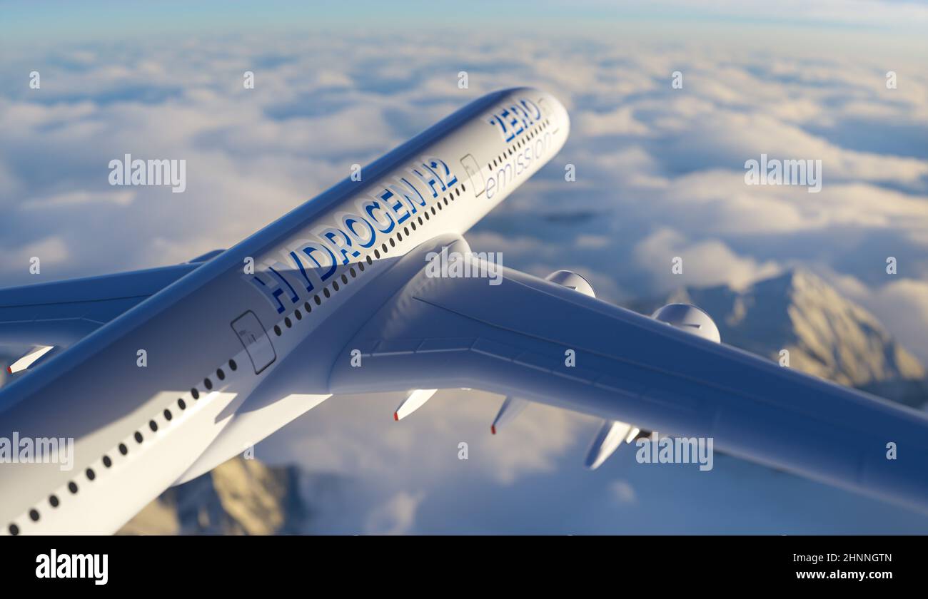 Hydrogen fuel cell aircraft hi-res stock photography and images - Alamy
