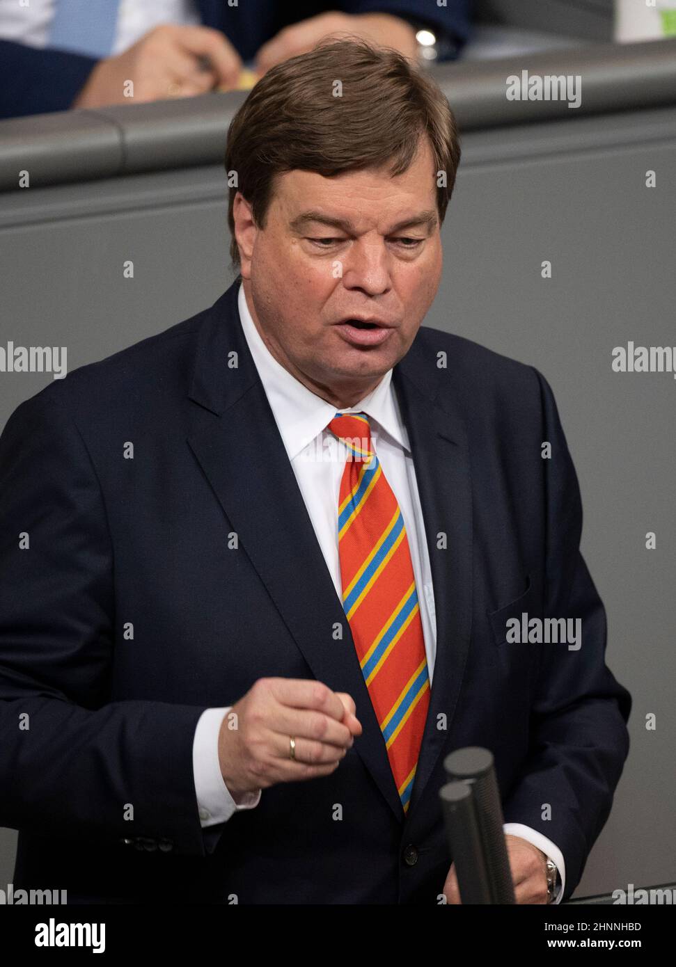 Berlin, Germany. 17th Feb, 2022. Enak Ferlemann (CDU), member of the ...