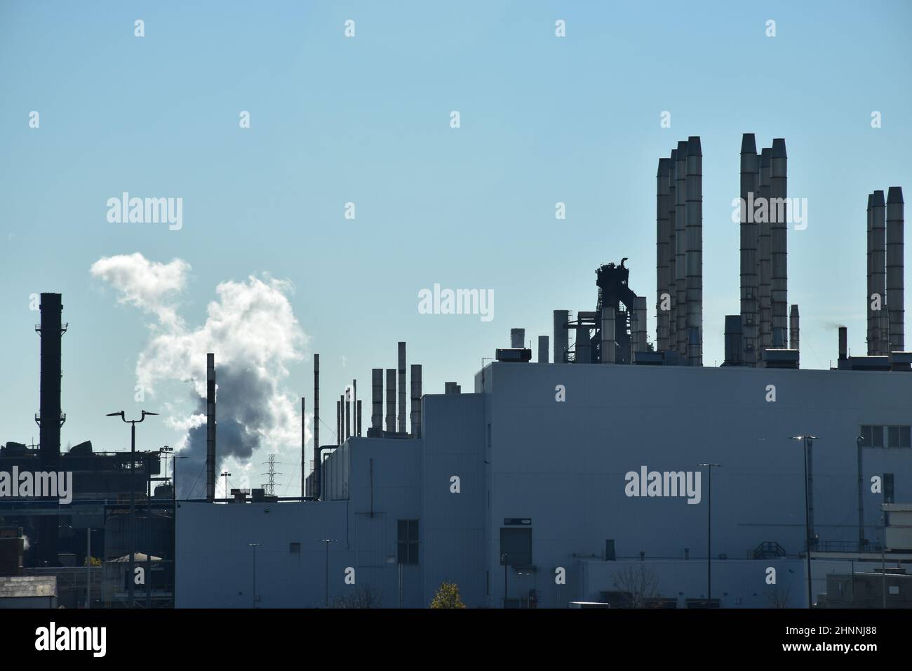 Exterior of part of the Ford River Rouge Complex, a Ford Motor Company ...