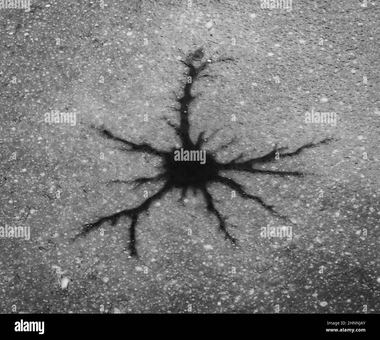 Ice hole broken ice surface hi-res stock photography and images - Alamy