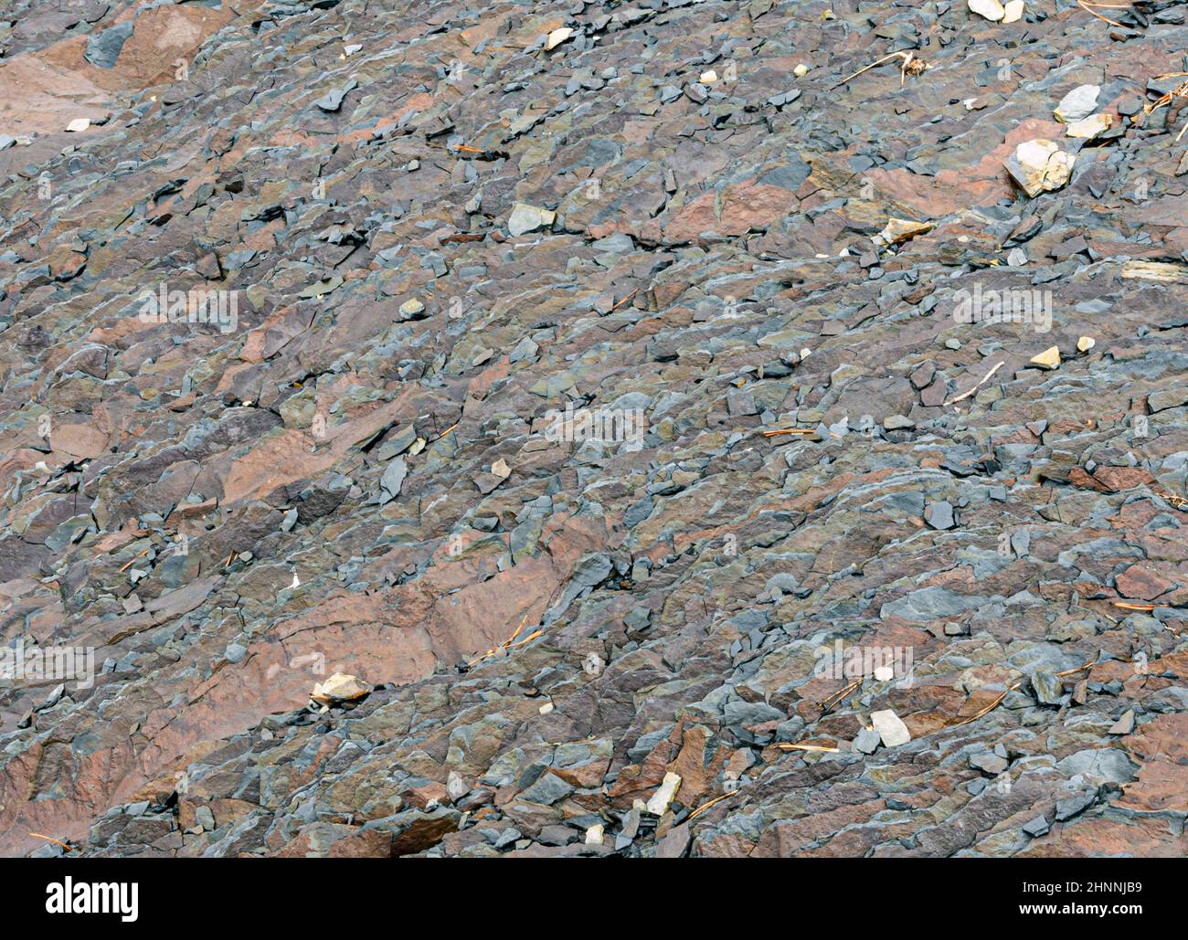 shale rocks background and texture colored Stock Photo - Alamy