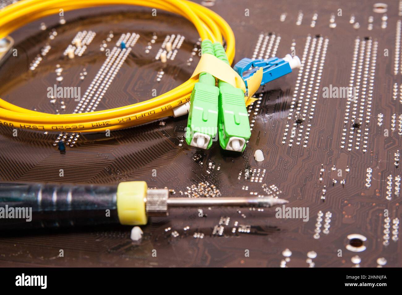 Fibre optic patch hi-res stock photography and images - Alamy