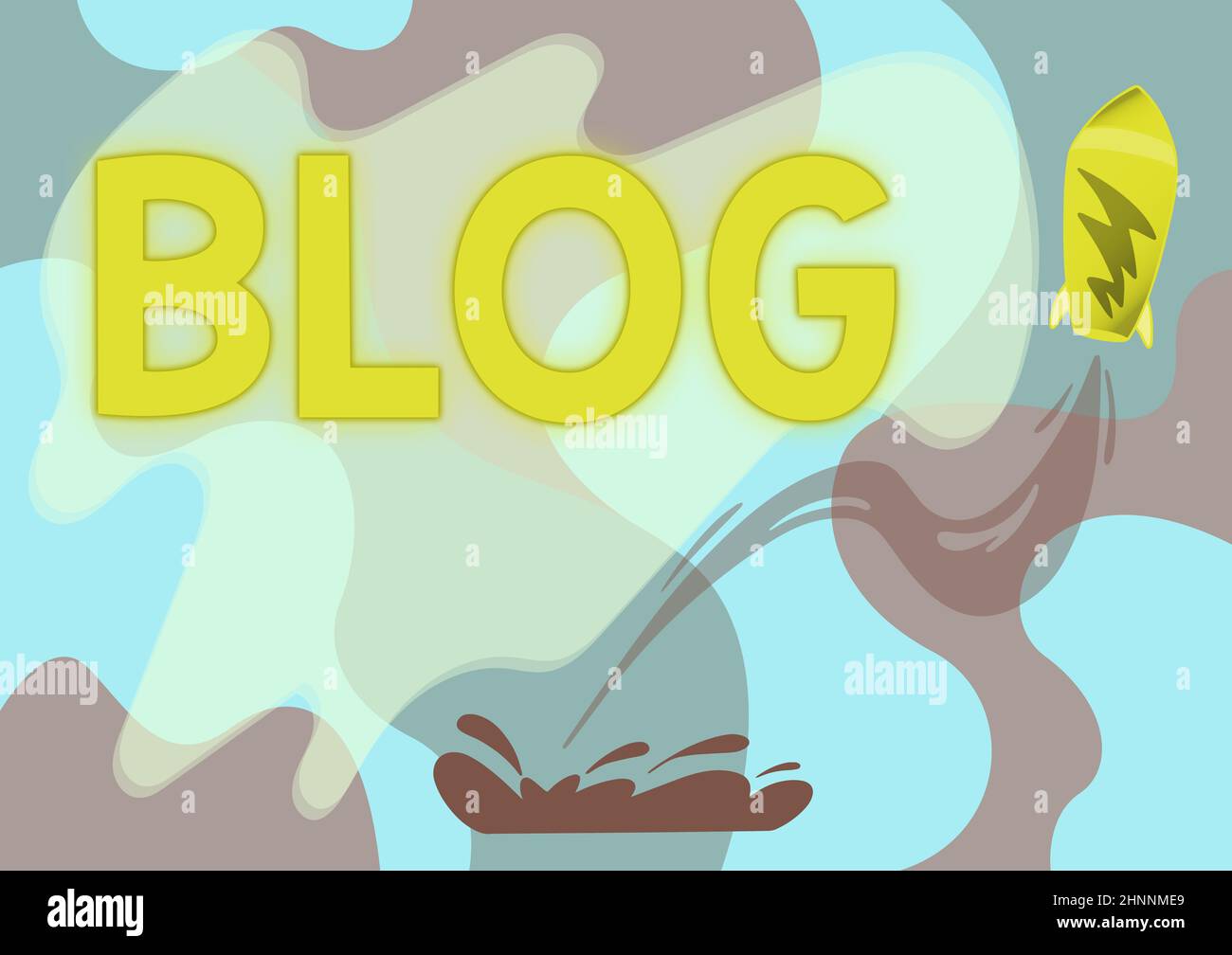 Conceptual caption Blogquestion, Business concept regularly updated website web page run by ...