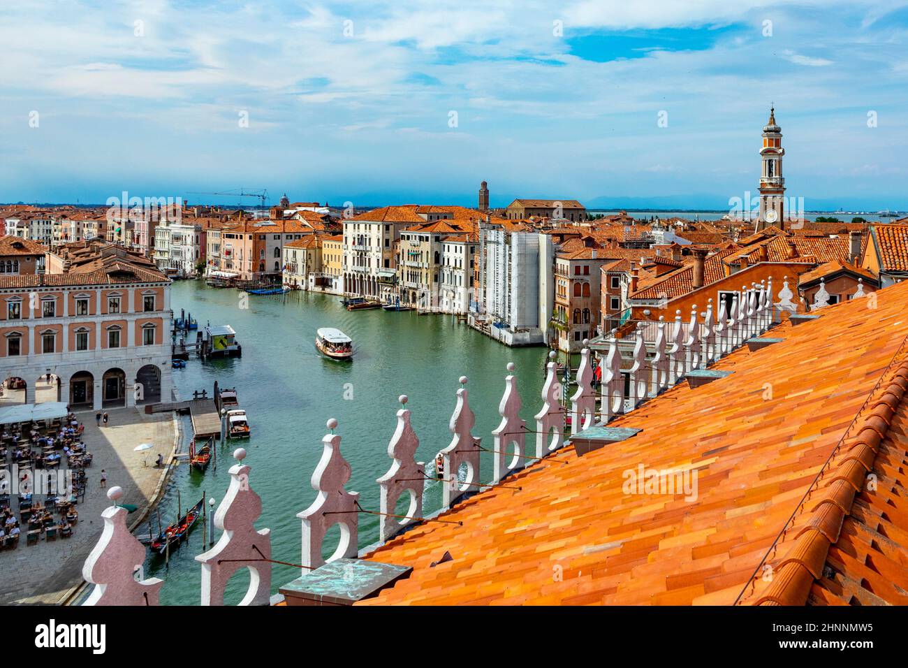 Aerial view venice skyline grand hi-res stock photography and images ...