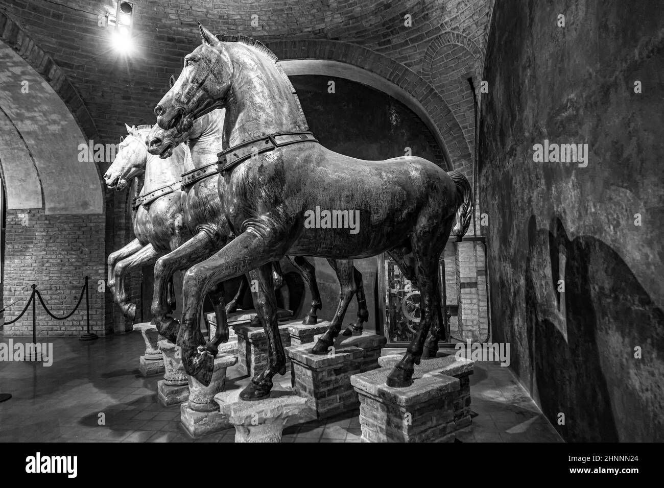 Bronze horses in art Black and White Stock Photos & Images - Alamy