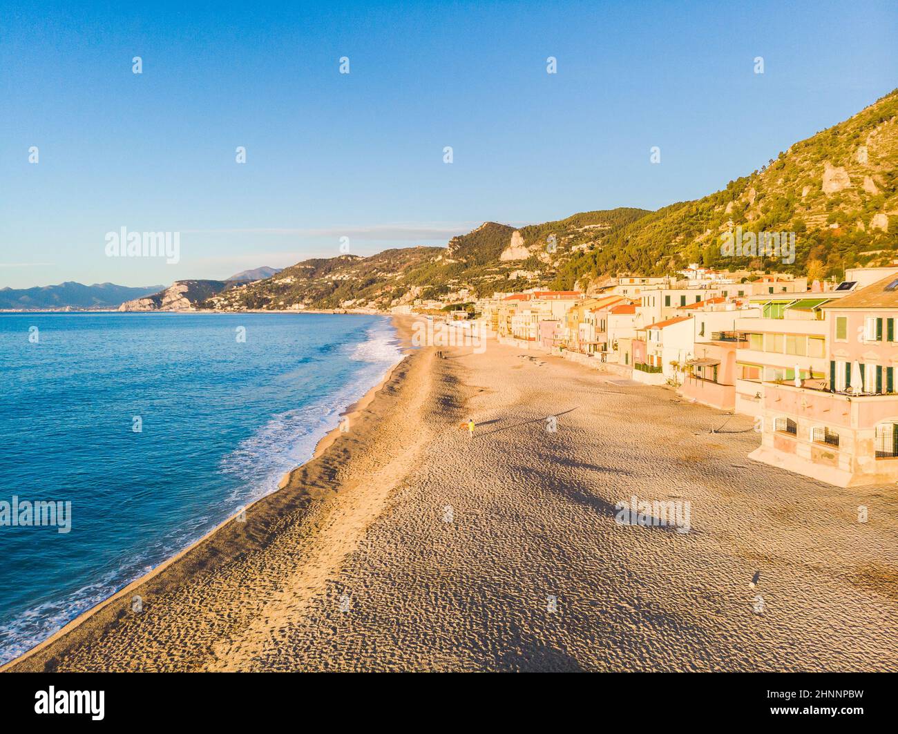 Beach finale ligure liguria italy hi-res stock photography and images ...