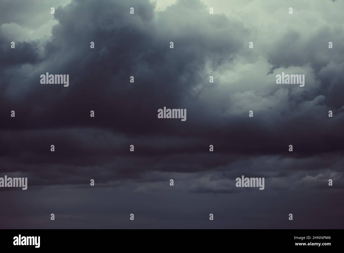 Dark moody storm clouds. Ominous warning Stock Photo - Alamy