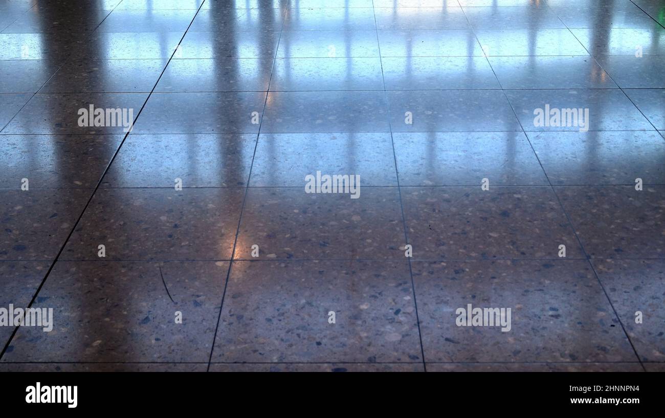 Detailed close up texture on structured floor tiles on a ground Stock ...