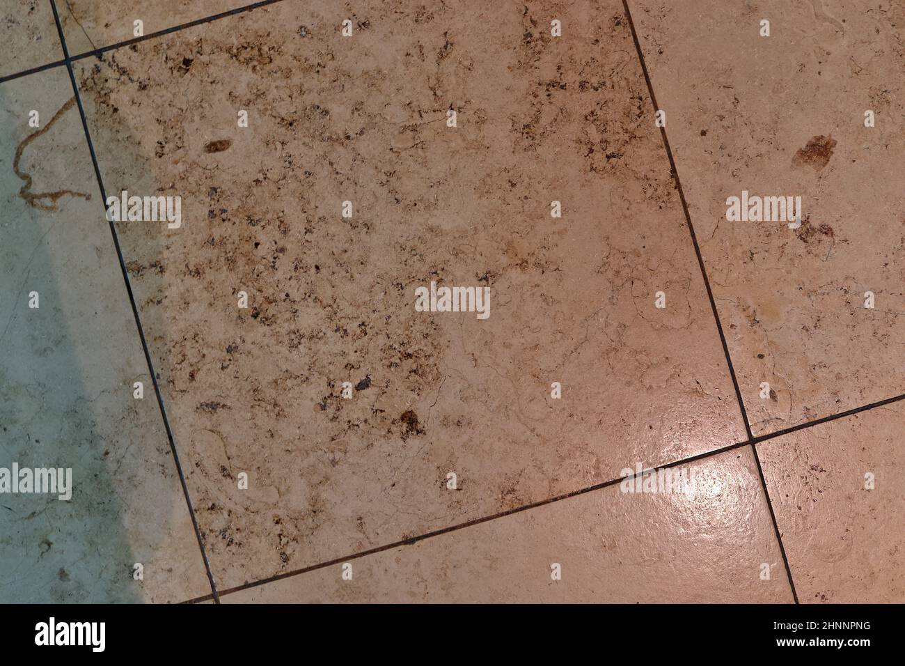 Detailed close up texture on structured floor tiles on a ground Stock ...