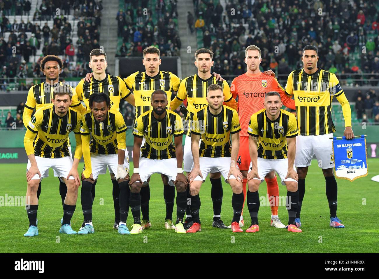 VIENNA, 17-02-2022, Allianz Stadion, football, UEFA Europa Conference ...