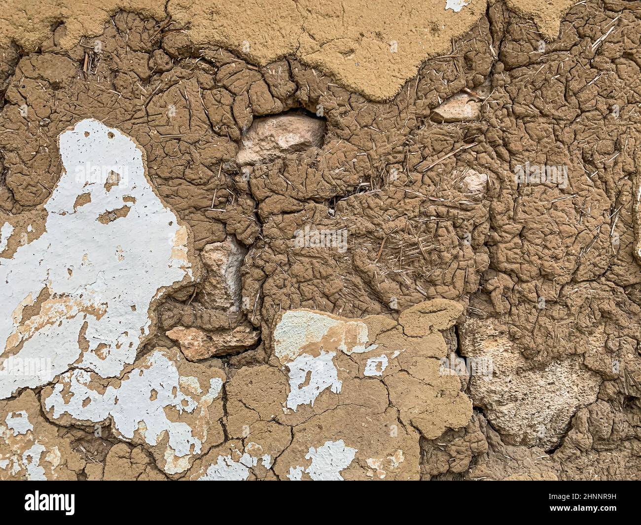 Clay sinuous texture. Brown sandy old background Stock Photo - Alamy