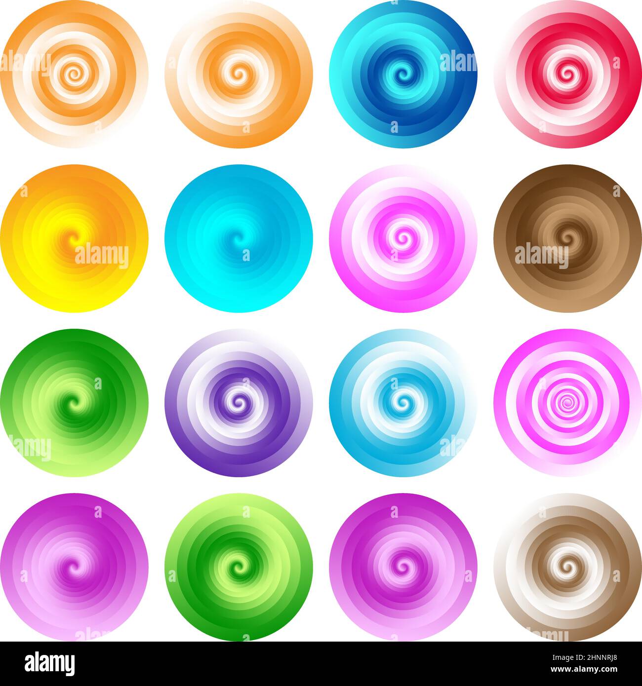 Geometric circle design shape with random shaded, gradient fill - stock ...