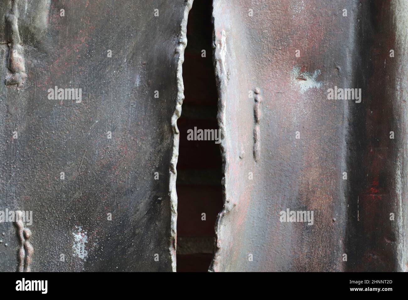 Detailed close up view on metal and steel surfaces Stock Photo - Alamy