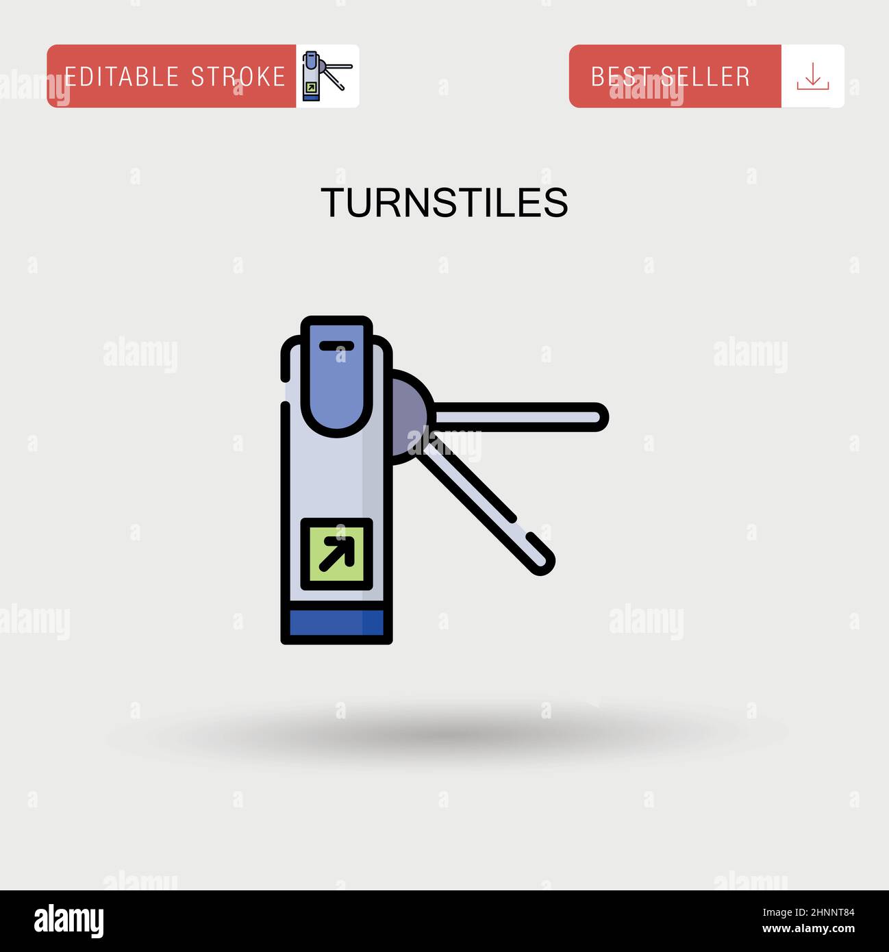 Security check gate door Stock Vector Images - Alamy