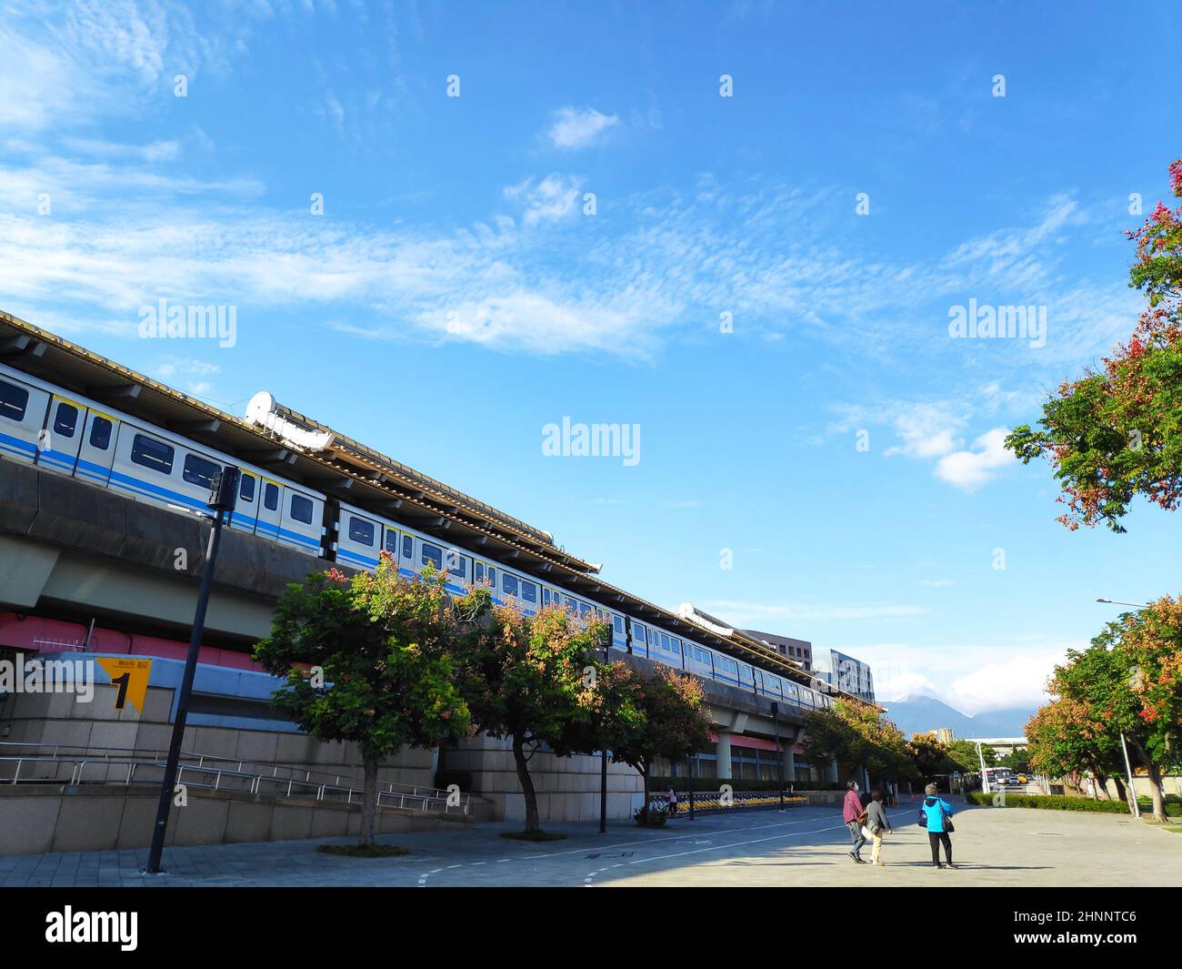 Taipei mrt train taiwan hi-res stock photography and images - Alamy