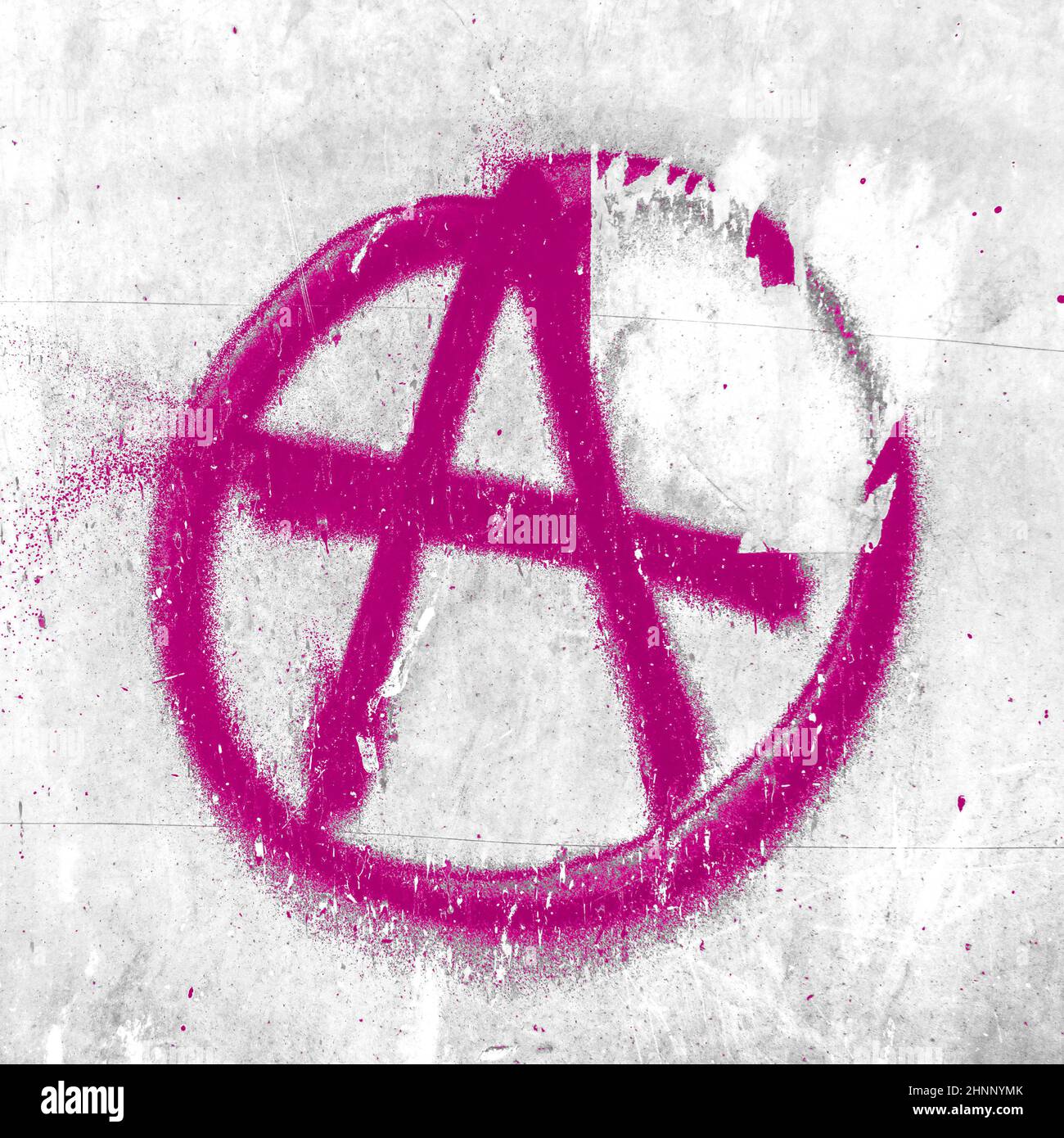Anarchy symbol hi-res stock photography and images - Alamy