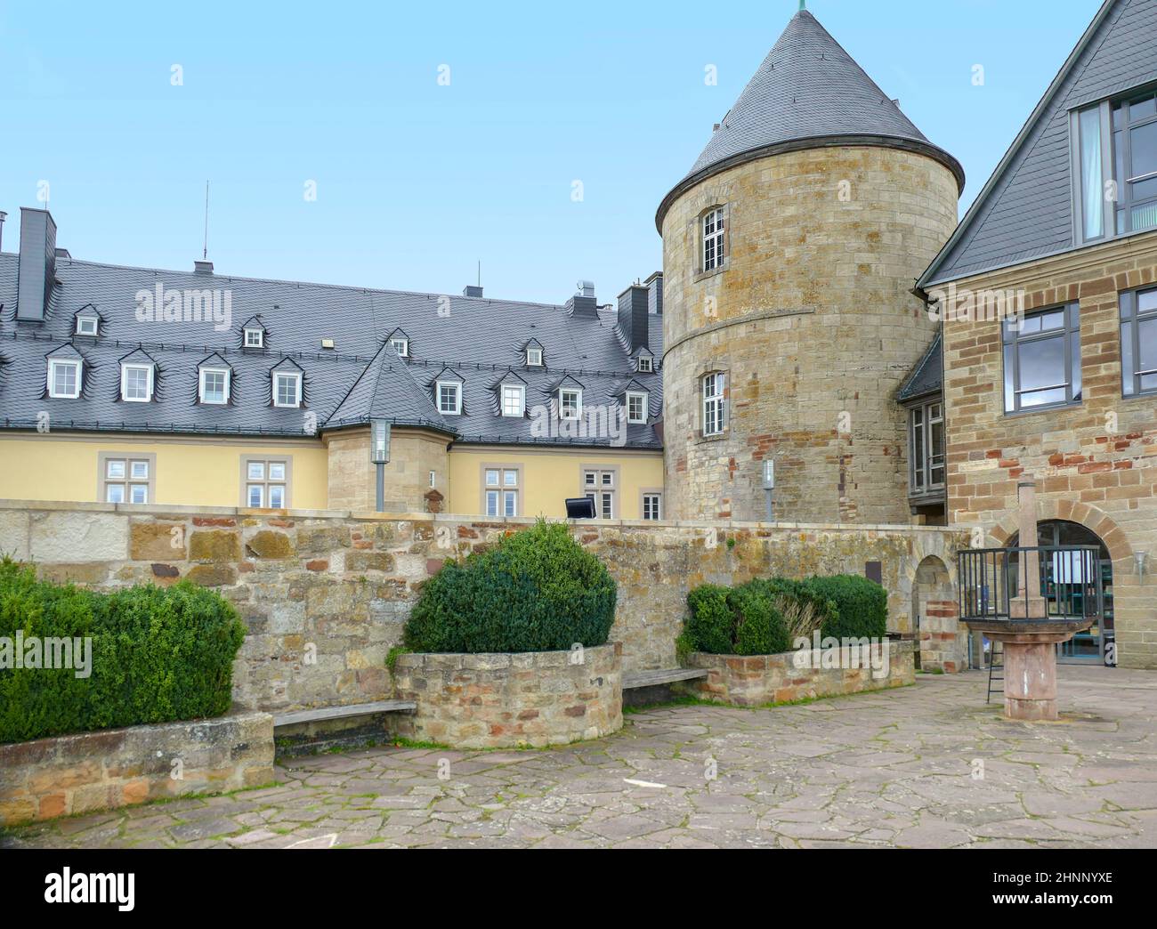 Waldeck castle in Germany Stock Photo - Alamy