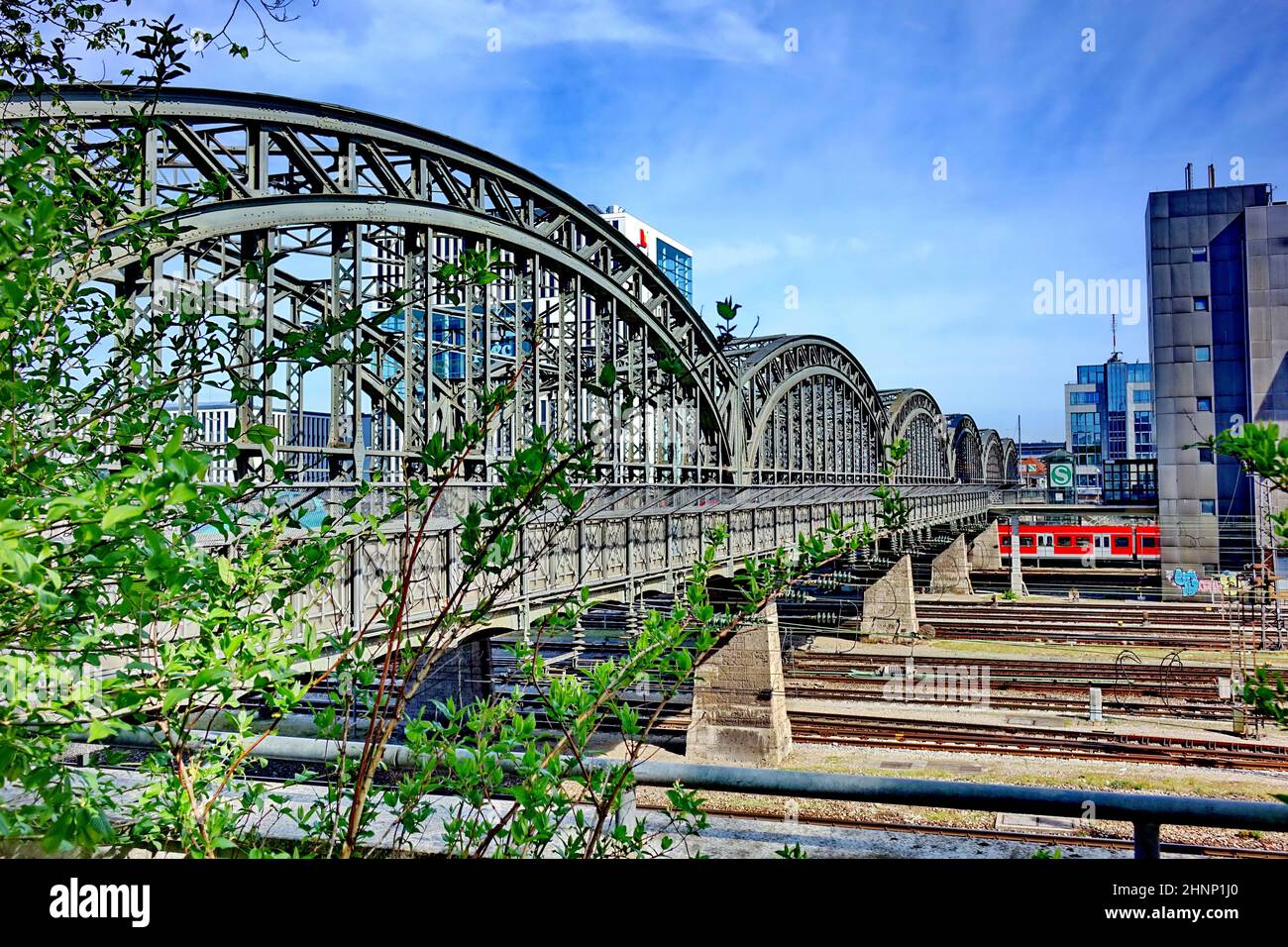Hackerbrucke bridge hi-res stock photography and images - Alamy