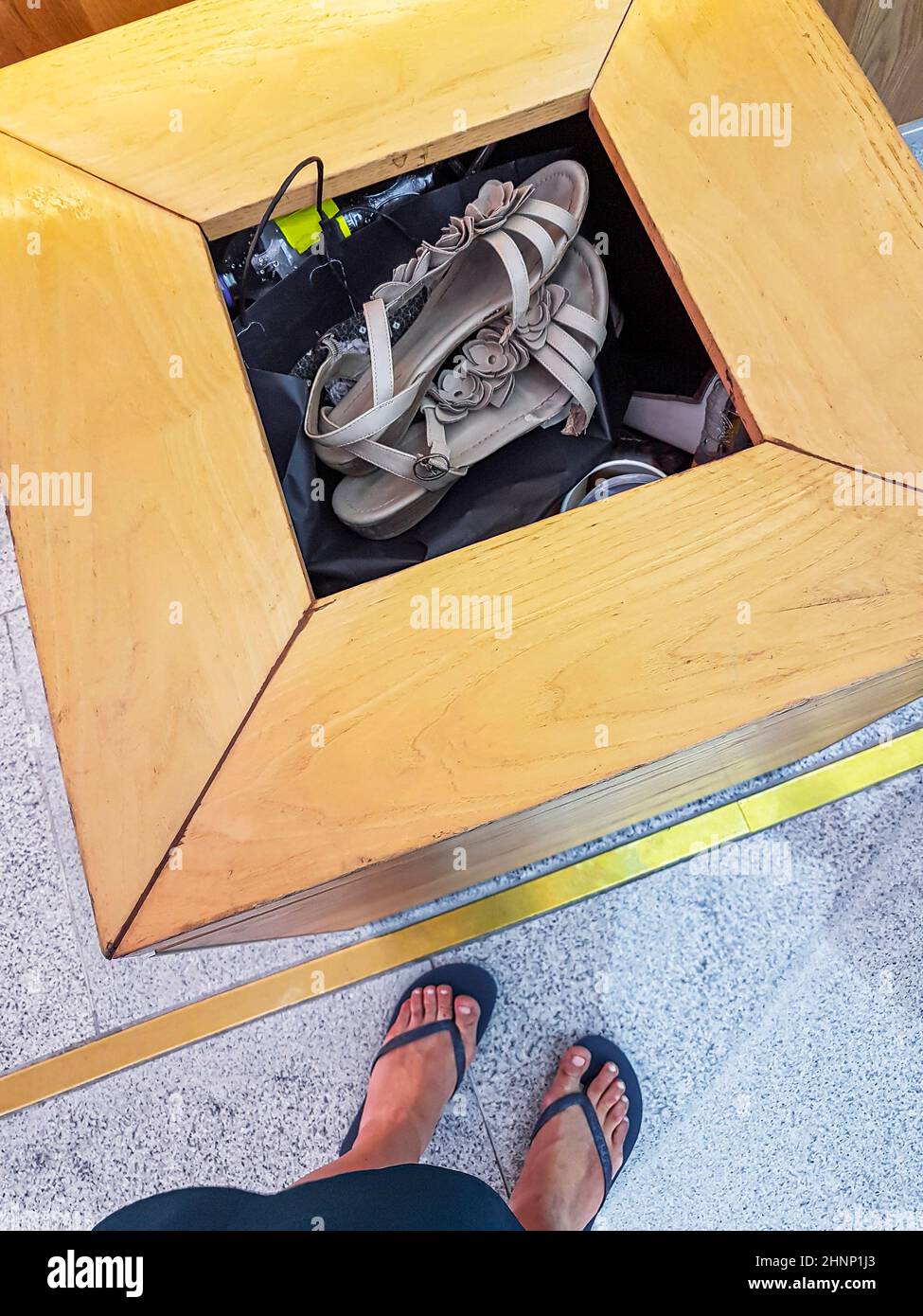 Lady sandals hi-res stock photography and images - Alamy