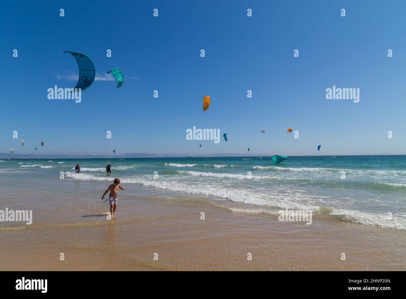 Kitesurf tarifa paradise hi-res stock photography and images - Alamy