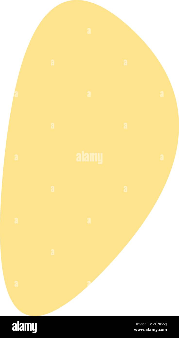 Random blotch, inkblot. Organic blob, blot. Speck shape.Splat, fleck ...