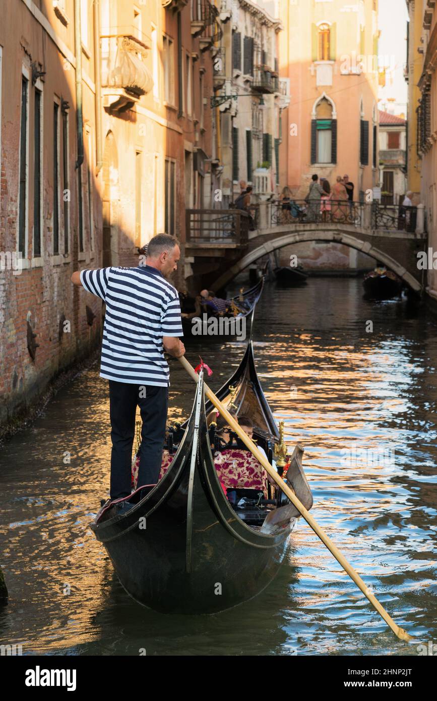 Handsome gondolier hi-res stock photography and images - Alamy