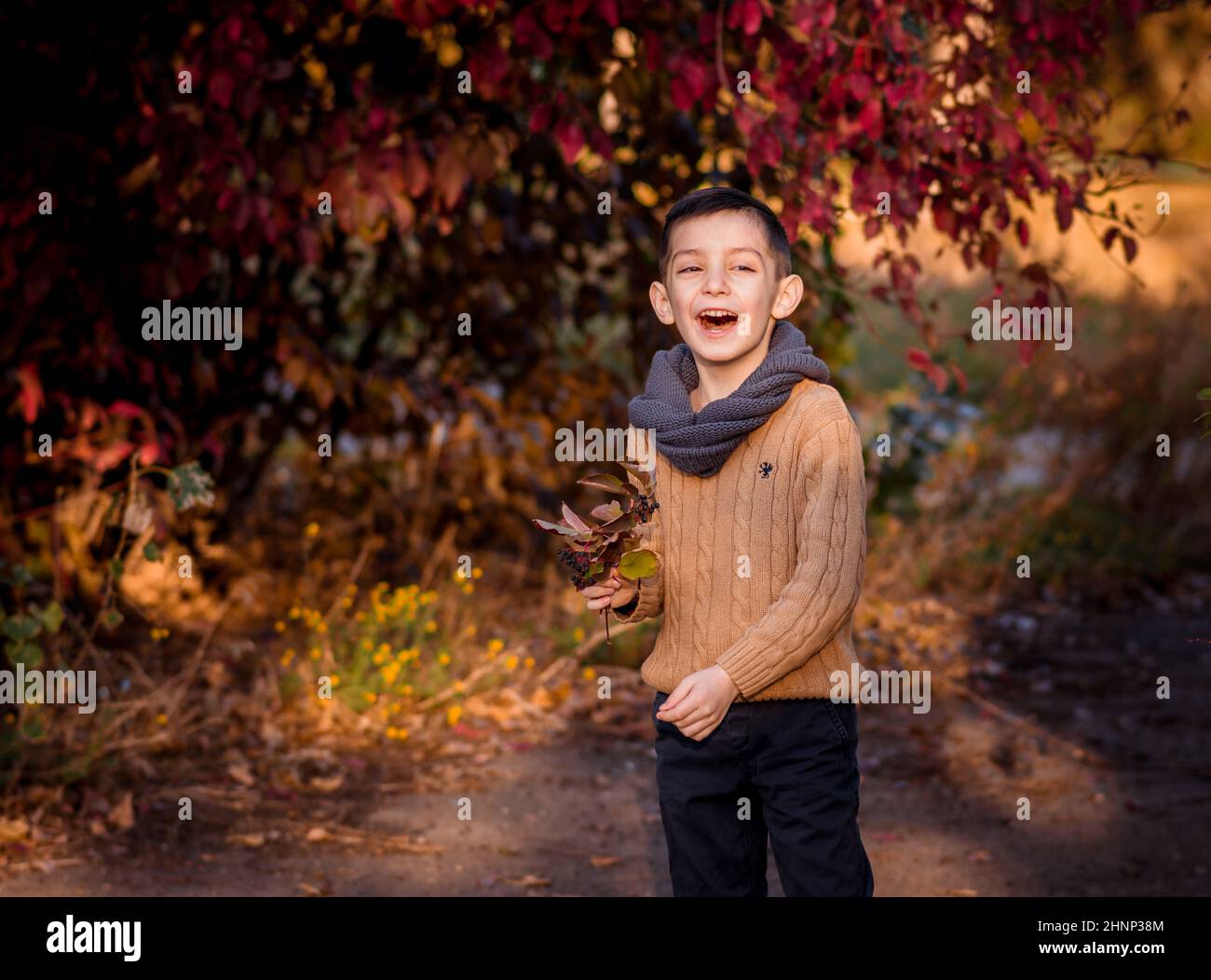 Handsome kid boy model in hi-res stock photography and images - Alamy