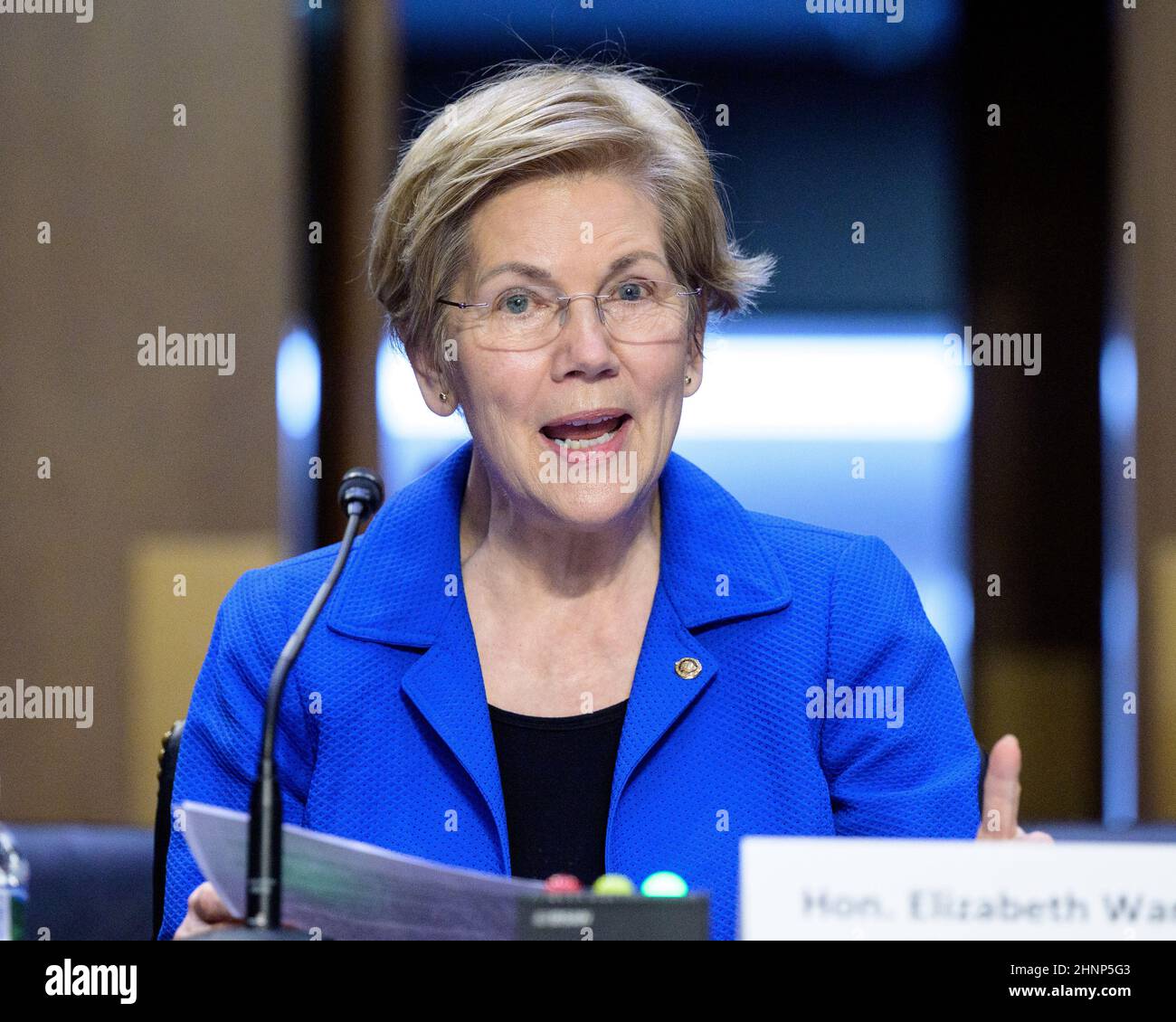 February 17, 2022 - Washington, DC, United States: U.S. Senator ...
