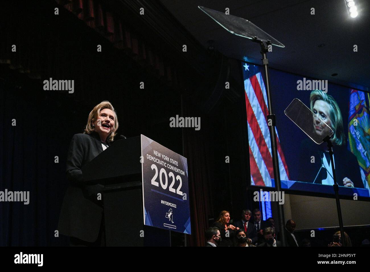 Hillary Clinton, former United States Secretary of State, speaking at ...