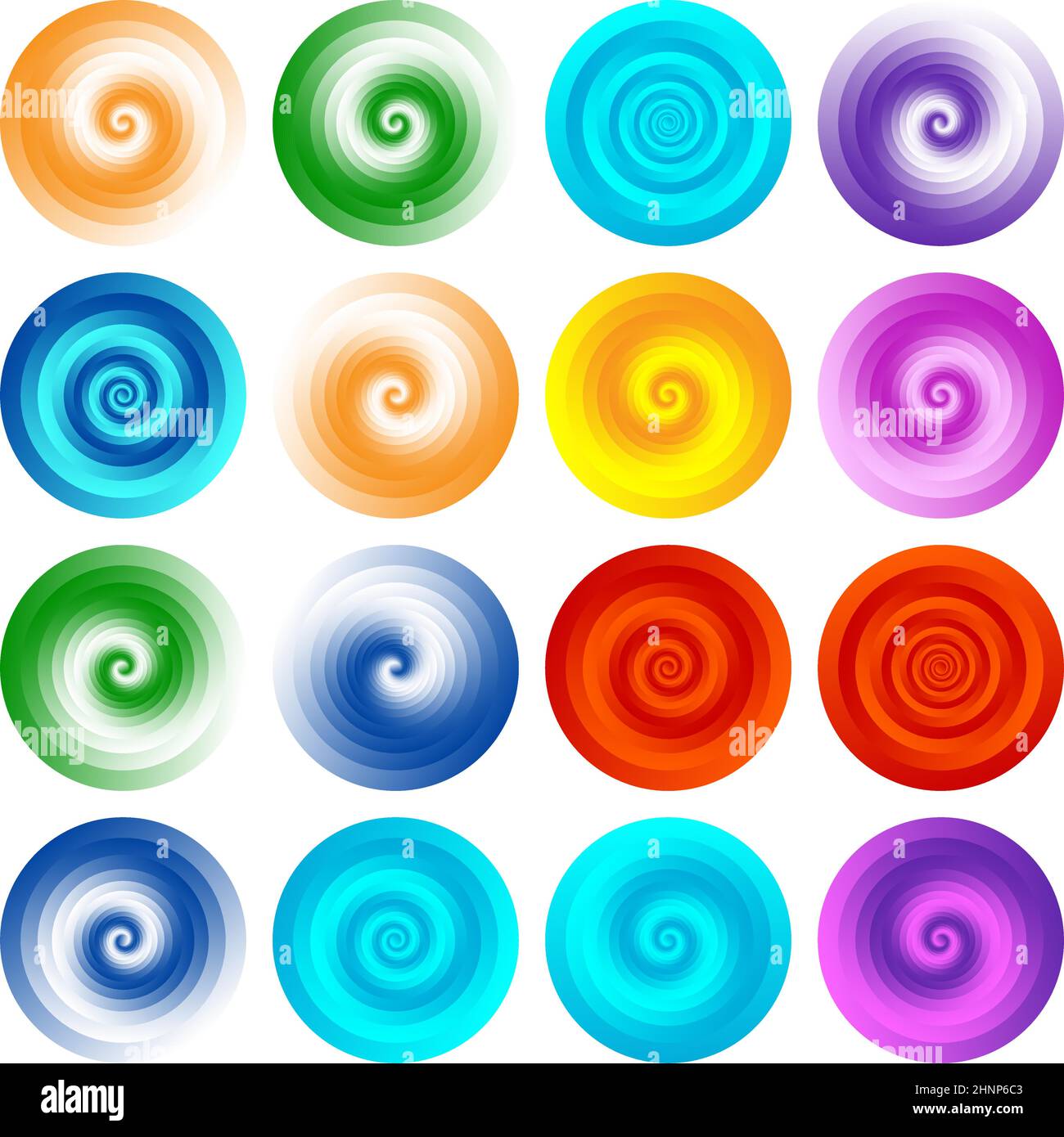Geometric circle design shape with random shaded, gradient fill - stock ...