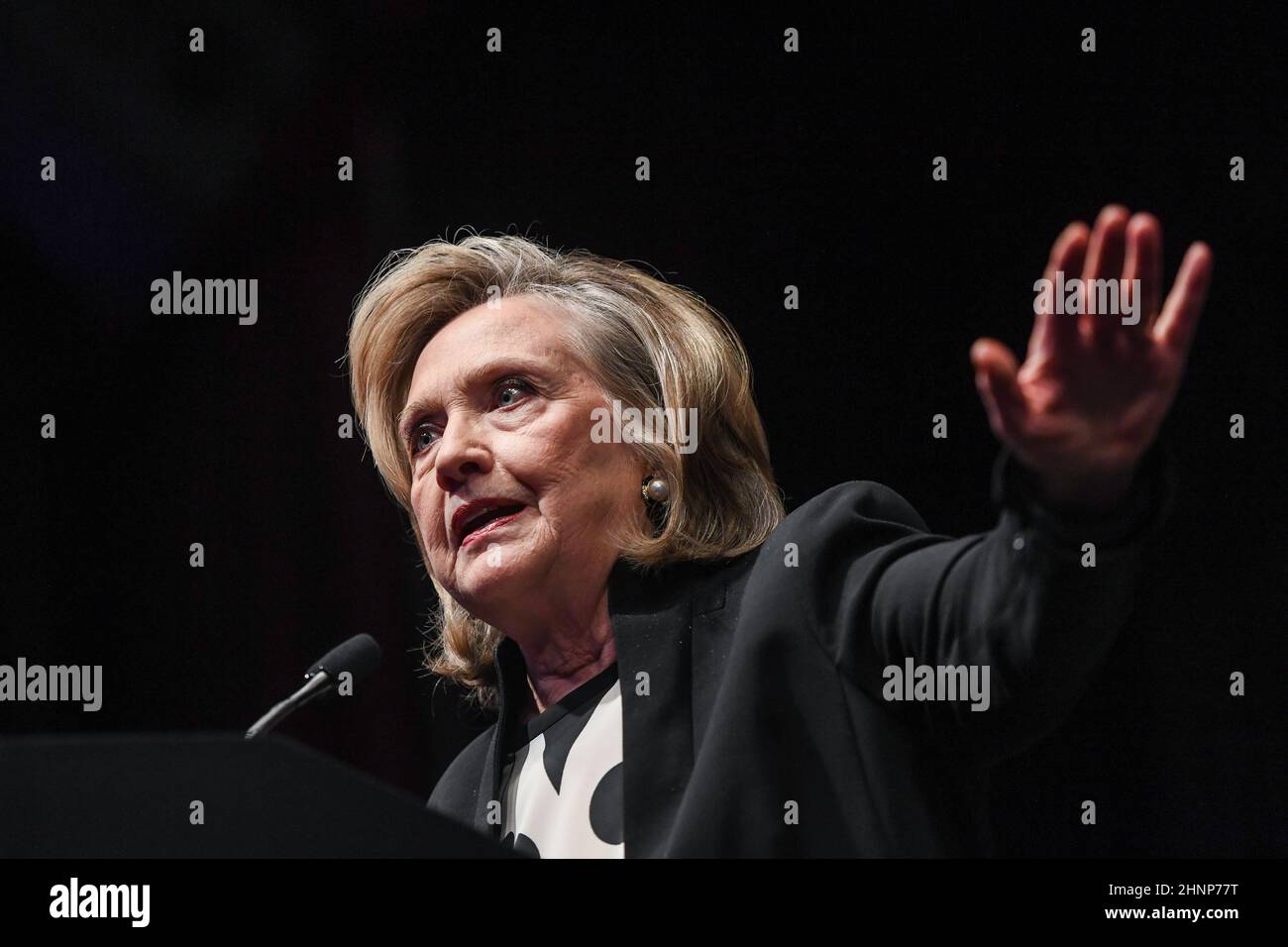 Hillary Clinton, former United States Secretary of State, speaking at ...